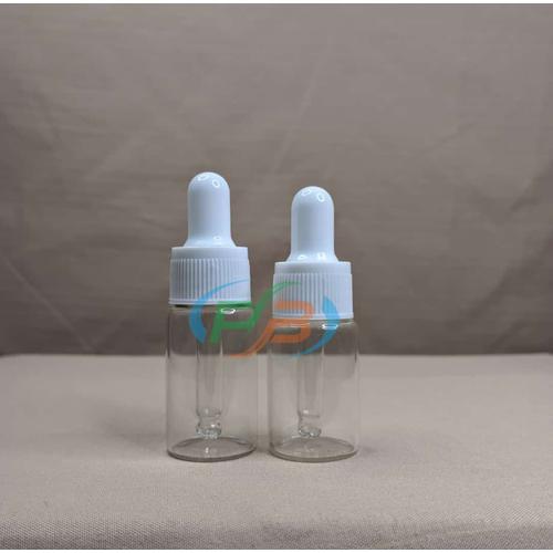 Jual Botol pipet 10 ml tipis bening / Botol kaca 10 ml bening / Botol ...