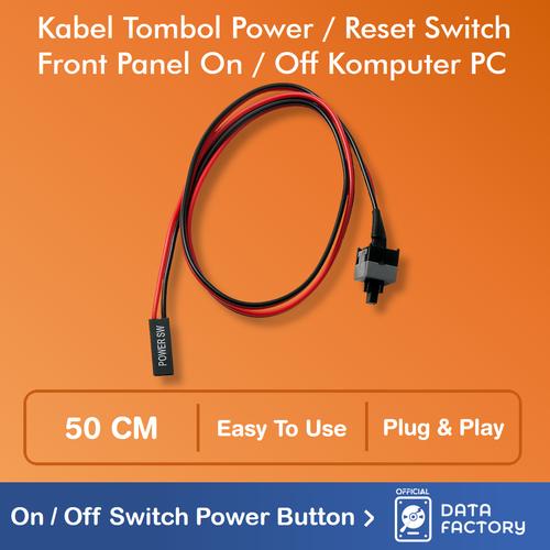 Jual Kabel Tombol Power / Reset Switch Front Panel On Off Untuk ...