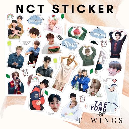 Jual Sticker Self Cutting NCT / stiker KOleksi Korea K-Pop - Jhonny ...