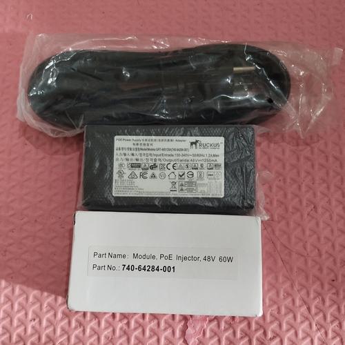 Jual Ruckus POE Injector 48V POE 60W 740-64284-001 R510/610/650/720 ...