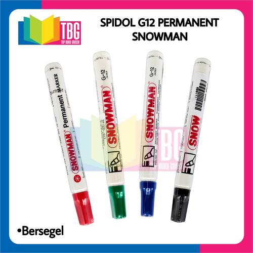 Jual SPIDOL G12 (PERMANENT MARKER) SNOWMAN / SPIDOL SNOWMAN/ SPIDOL ...