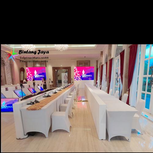 Jual Sewa meja Kotak termasuk taplak meja dan service event jabodetabek ...