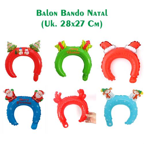Jual Balon BANDO NATAL | Balon BANDO CHRISTMAS | Balon Natal Christmas ...