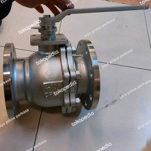 Jual Ball Valve Stainless SS304 6" Inch JIS 10K DN 150 / Stop Kran SS 304 - Jakarta Barat - jaya ...