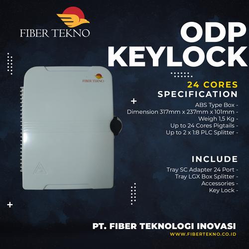 Jual ODP KEYLOCK 24 CORES - Putih, 24 CORES - Jakarta Utara - Fiber ...