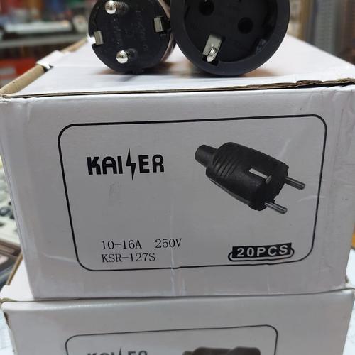 Jual kaiser set steker&kontra karet female+male waterproof colokan ...