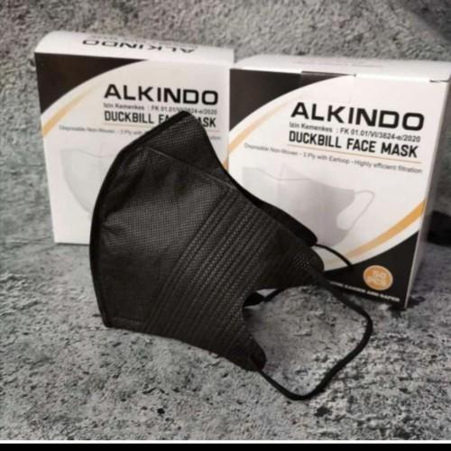 Promo Masker 3ply DUCKBILL IMPORT face DUCK 3 ply face mask isi 10 dan ...
