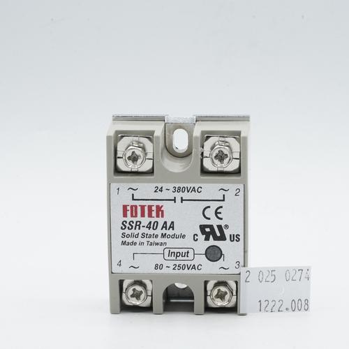 Jual Fotek SSR-40AA SSR 40AA Solid State Relay 40A AC Control 80-250VAC - Jakarta Barat ...