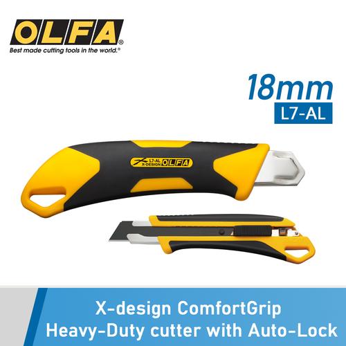 Jual Pisau Cutter 18mm Snap-Off Blade Cutter L-7-AL (L7-AL) OLFA - Jakarta Utara - TCHOME ...