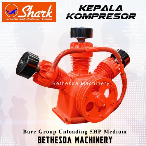Jual Kepala Kompresor Udara 12 Bar 5HP 10HP 15HP Bare Air Compressor ...