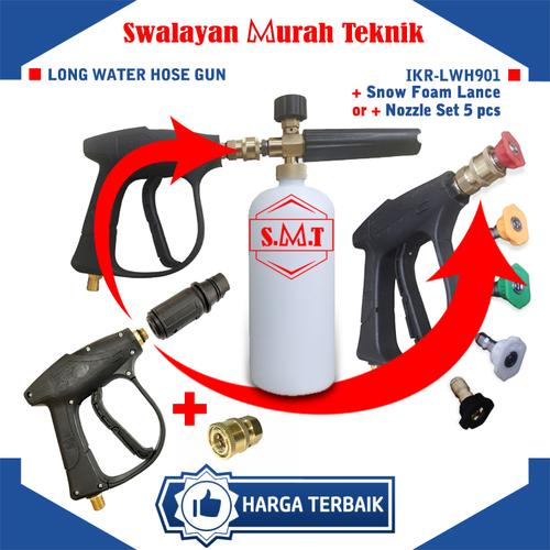 Jual Gun Steam Jet Cleaner IKURA LWH901 Long Water Hose High Pressure ...