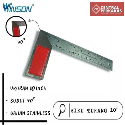 Jual SIKU TUKANG JUMBO / PENGGARIS SIKU TUKANG / WINSON SIKU UKUR ...