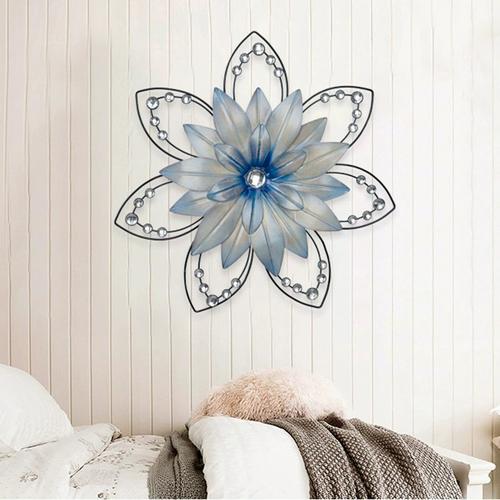 Jual Hiasan Dinding Bunga Kristal Cristal Flower Wall Decor 50x50cm ...