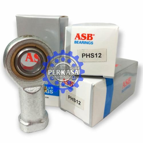 Jual BEARING ROD ENDS PHS 12 / PHS12 MERK ASB - DRAT KANAN - Jakarta Barat - Jakarta Bearindo ...