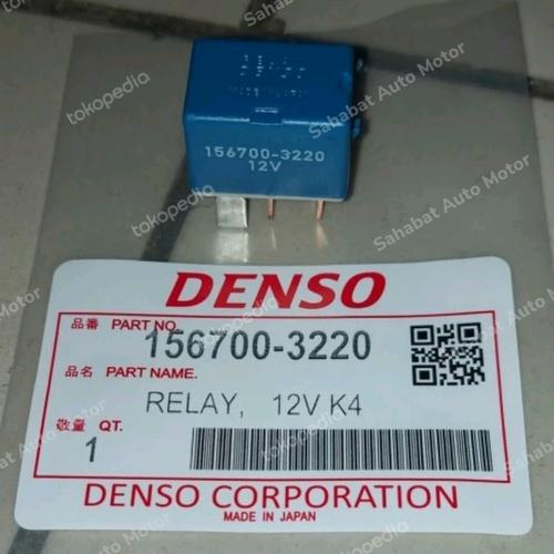 Jual RELAY BIRU AVANZA 12 VOLT KAKI 4 DENSO JAPAN ORIGINAL - Jakarta ...