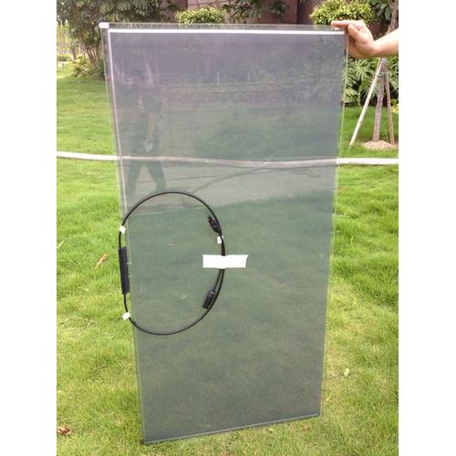 Jual Solar Panel BIPV, Thinfilm CdTe 72Wp, Transparent, Double Glass ...