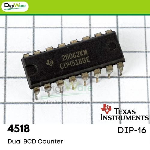 Jual 4518 Dual BCD Counter DIP 16 Pin - Kota Surabaya - DigiWare Store | Tokopedia