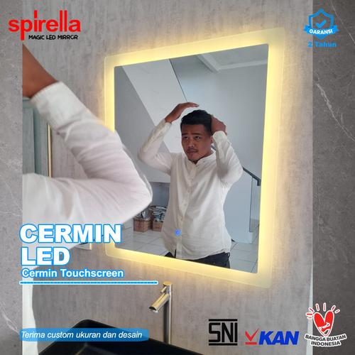 Jual Spirella SP02 Cermin Led Mirror 40x60cm - Cermin Dinding ...