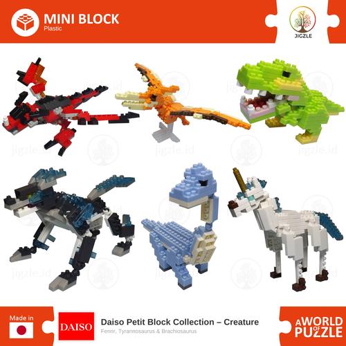 Jual Daiso Petit Block Creature Collection Mini Block - DAI-PB0050 ...