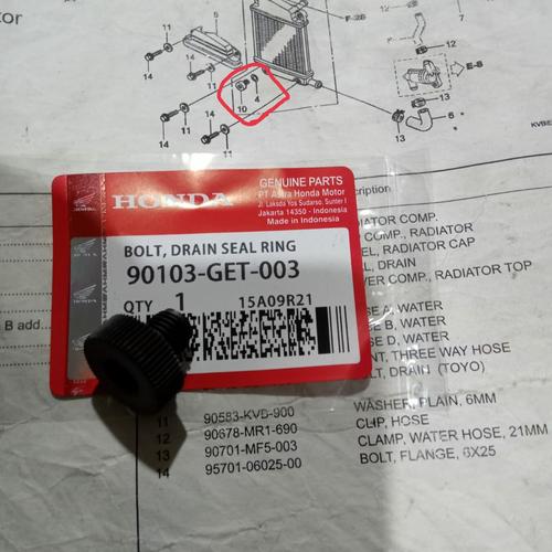 Jual Baut Buangan Air Radiator Vario 110 Vario 125 Vario 150 - Jakarta ...