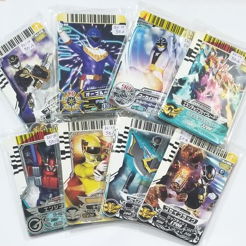 Jual Kartu Power Rangers Set 10 Kartu Original Ver Jepang Hologram ...
