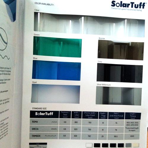 Jual SOLARTUFF GRECA - GREY, 1.8 Meter - Kota Bekasi - Aftan Bercahaya ...