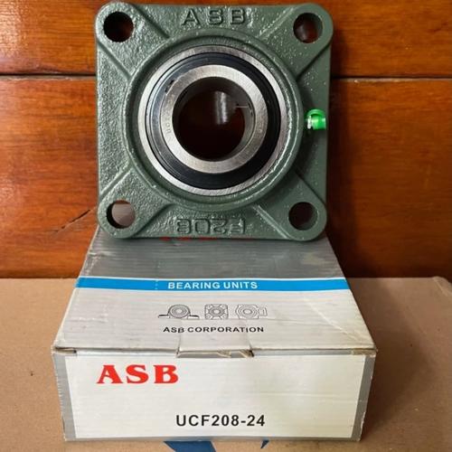 Jual Flange Bearing UCF 208 - 24 / F 208 as 38,1 mm merk ASB - Jakarta Barat - sumber bearing ...