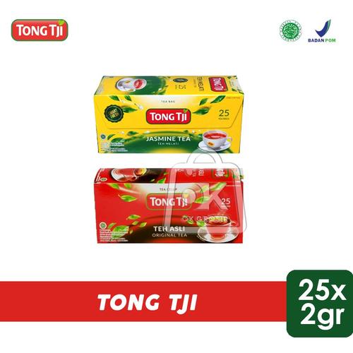 Jual Teh Tong Tji Jasmine / Original Tea / Teh celup (1 Box isi 25 pcs ...