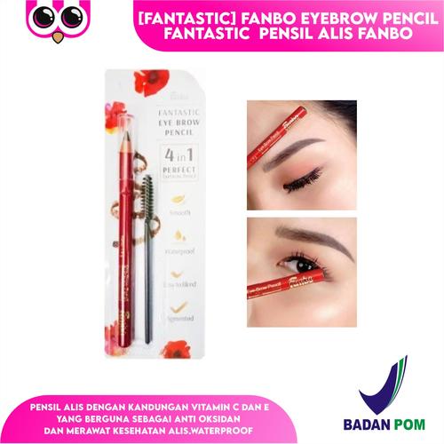 Jual [FANTASTIC] FANBO EYEBROW PENCIL FANTASTIC FREE RAUTAN PENSIL ALIS ...