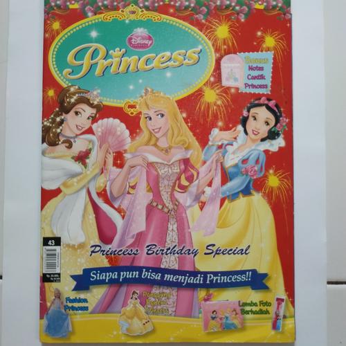 Jual Majalah Anak " Disney's Princess No. 43 " Princess Birthday ...