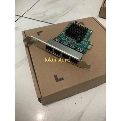Jual PCi Express Lan Card Quad 4 Port 1000 Gigabit Realtek RTL8111 pcie ...