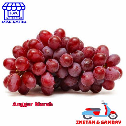 Jual Buah Anggur Merah 500 gram - Kota Tangerang - TOKO SAYUR MAS SAHID ...