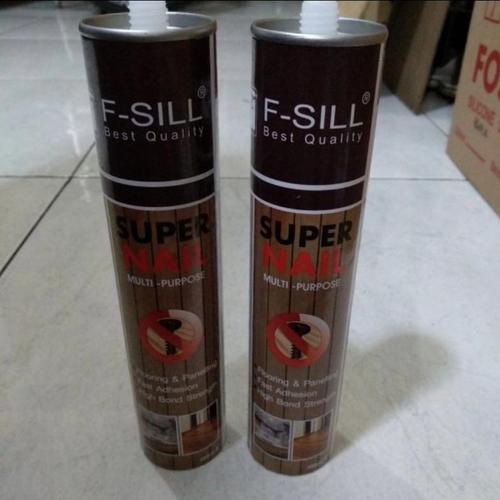 Jual silikon silicone sealant botol warna coklat adhesive lem kayu ...