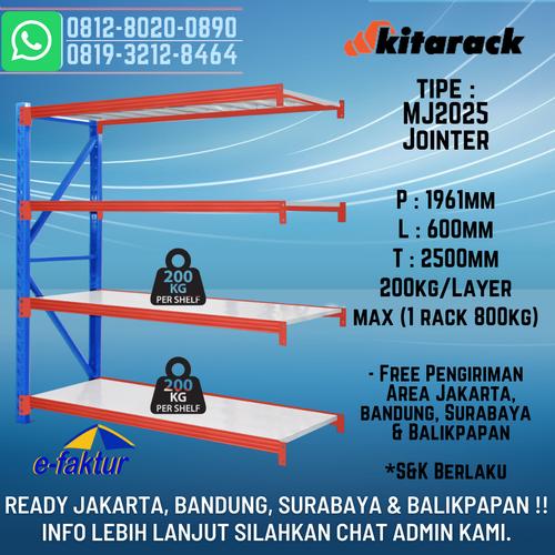 Jual RAK GUDANG JOINTER 4 SUSUN - RACK SPARE PART, RAK SUPERMARKET 2 ...