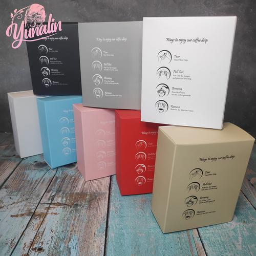 Jual Kemasan Box Drip Best Seller | Kemasan Box Warna | Box Coffee ...