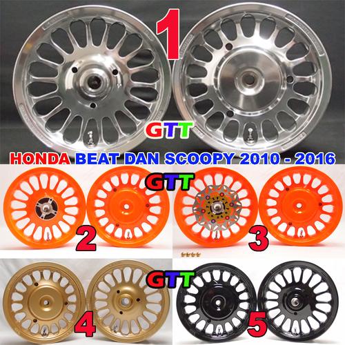 Jual VELG RACING VND ROULLETE RING 12 HONDA BEAT, SCOOPY, VARIO110, SPACY - ORANGE - Jakarta ...