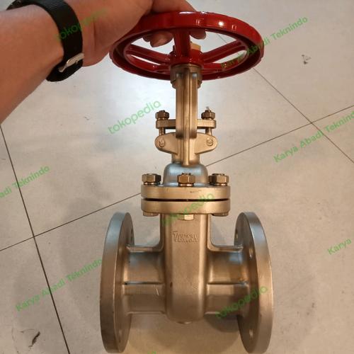 Jual Gate Valve Stainless SS304 JIS 10K Flange 3" inch / DN 80 ...