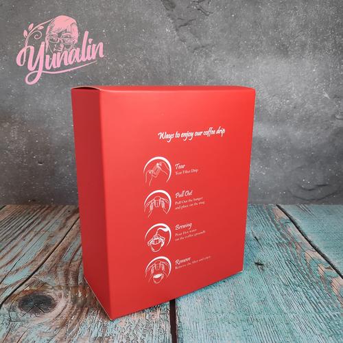 Jual Kemasan Box Drip Best Seller | Kemasan Box Warna | Box Coffee ...