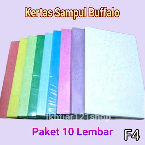 Jual Paket 10 Lembar Kertas Sampul Buffalo Ukuran F4 (Folio) - Hijau ...