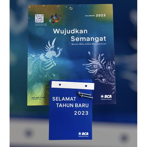 Jual Kalender Dinding Harian BANK BCA Exclusive Mewah Model Sobek ...