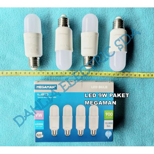 Jual LAMPU LED 9W PAKET MEGAMAN(CAHAYA PUTIH) - Kab. Sidoarjo - DAHLIA ELECTRIC SDA | Tokopedia