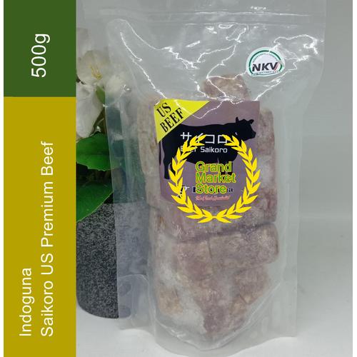 Jual Saikoro US Premium Beef Cubes Boneless- Daging Sapi 500g - Jakarta ...