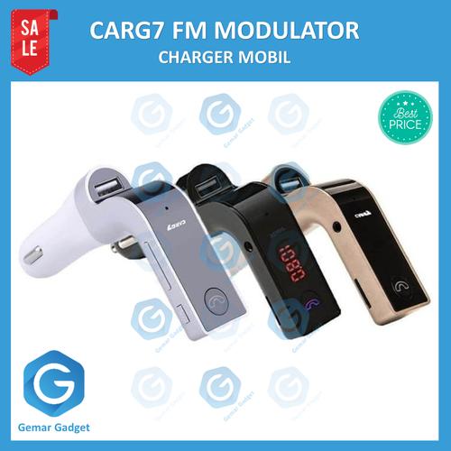 Jual CARG7 FM MP3 Transmitter Wireless Bluetooth CAR G7 Music Modulator ...