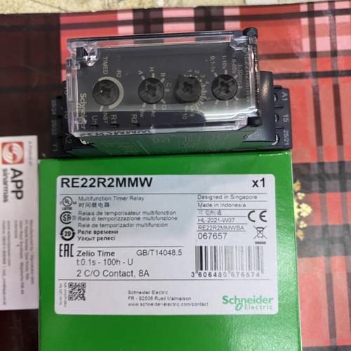 Jual Multifunction Timer Relay RE22R2MMW Schneider - Jakarta Pusat ...