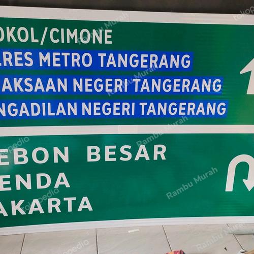 Jual Rambu Petunjuk Jalan - Kota Depok - Rambu Murah | Tokopedia