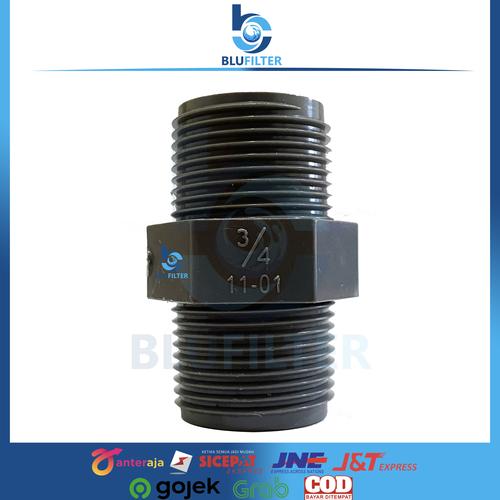 Jual DOUBLE NEPEL / DOBEL NEPPLE NIPPLE 3/4” INCH AW PVC NIPEL ORIGINAL - Jakarta Utara - Blu ...