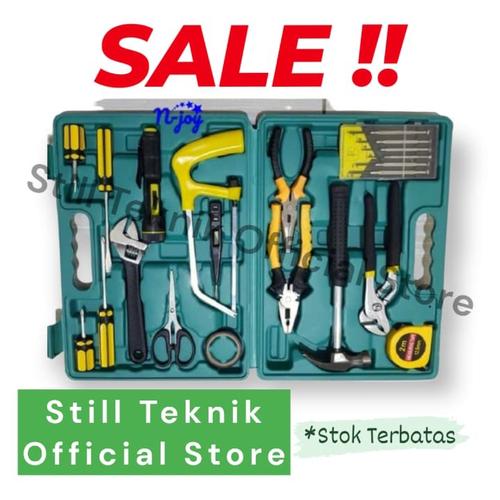Jual Tool Kit Set 16pcs ZZ One home diy repair kit toolbox toolkit ...