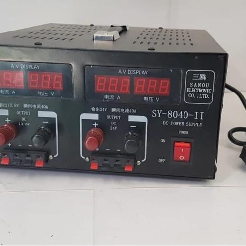 Jual Power supply regulated AC DV 40A dual output 13,8dan 24v - Jakarta ...