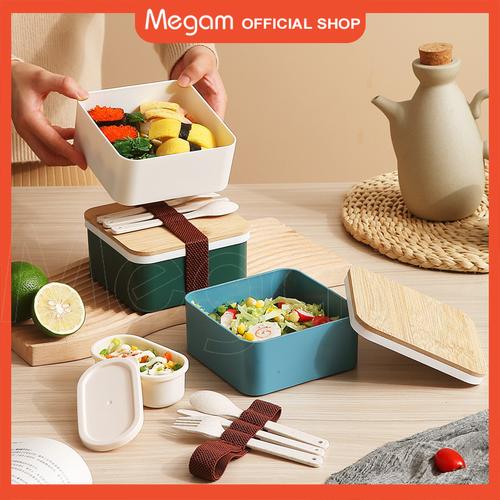 Promo Megam Box Makan Tempat Makan Kotak Makan Tempat Makan Aesthetic ...