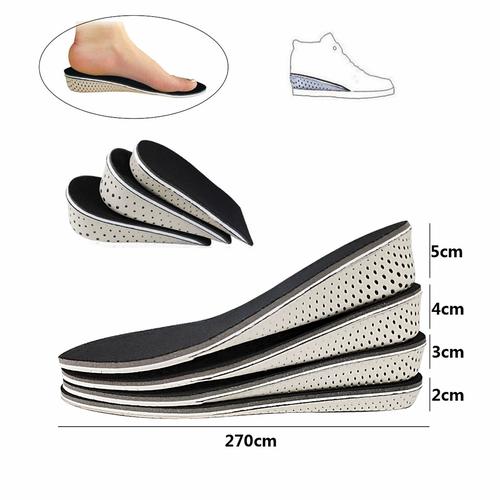 Jual Sol Insole Alas Sepatu Penambah Tinggi Badan Pria Wanita 2~5cm ...